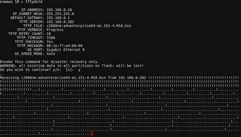 Cisco Rommon Tftp Homelab
