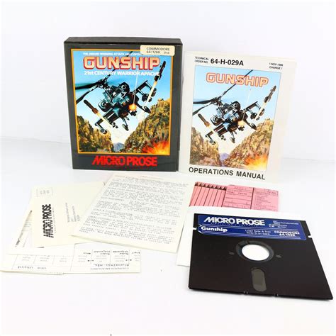 Gunship C64 Disk Wts Retro Køb Her