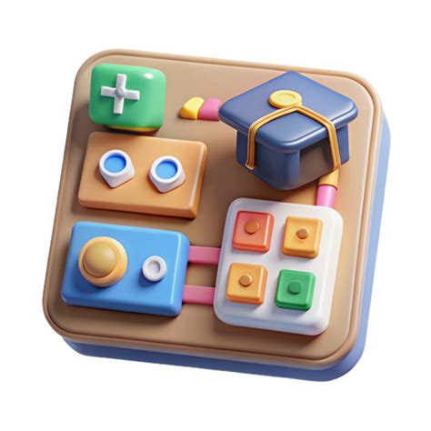 Stunning Classic Gamified Education Platform Interface Isolated 58024371 Png