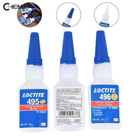 슈퍼 글루 460 495 리페어링 글루 인스턴트 접착제 록타이트 자체 접착 20ml Aliexpress
