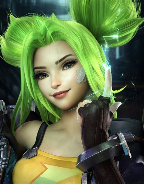 Zeri League Of Legends Drawn By 7bpictures Danbooru