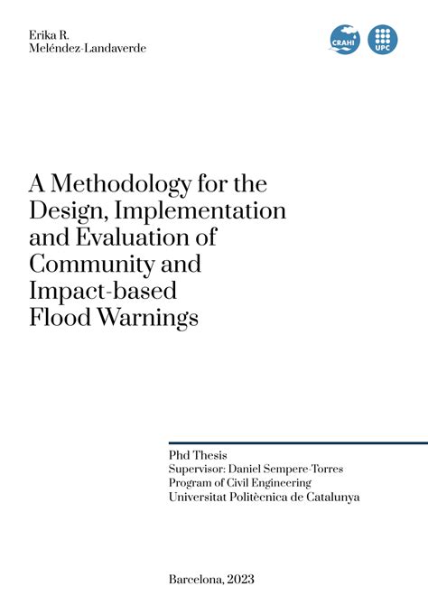 PDF A Methodology For The Design Implementation And Evaluation Of Community And Impact Based