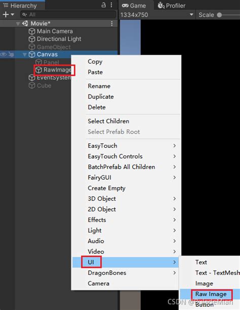 Unity 安卓 Videoplayer组件播放视频unity Videoplayer Url Csdn博客