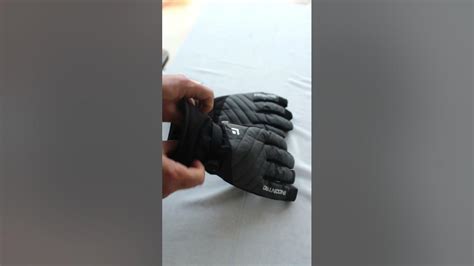 방수필름 겨울한파 남자방한장갑 Youtube