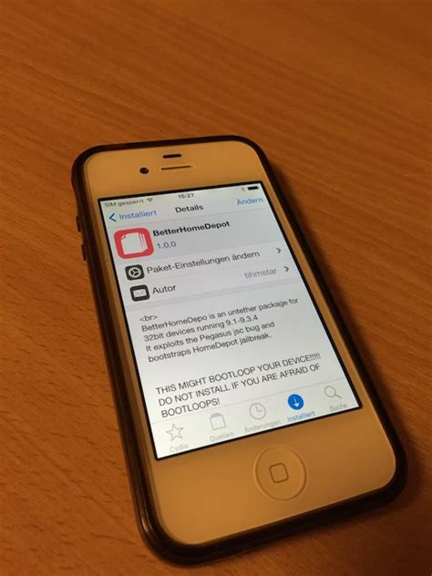 Betterhomedepot Ios 933 934 Untethered Jailbreak Released