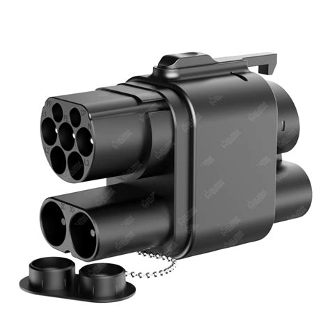 Olink Ccs2 To Ccs1 Adapter 1000v 250a Dc Charging Adapter For Evs Ev Chargers And Adapters