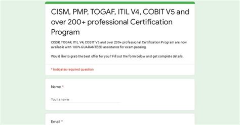 Himani Mehta On Linkedin Cism Pmp Togaf Itil V4 Cobit V5 And Over 200 Professional…