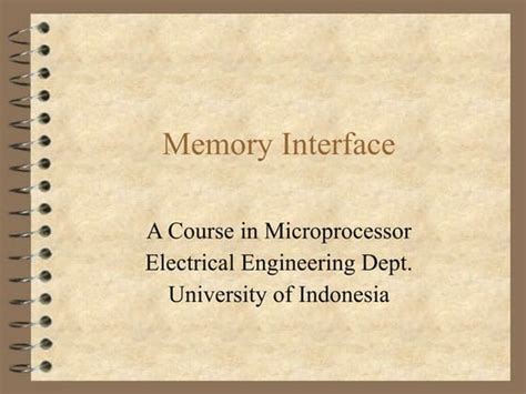 Interfacing Memory With 8086 Microprocessor Pptx Data Storage And