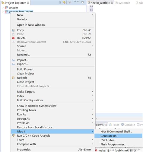 Nios Ii出现 Make Systembsp Recurs Make Lib Error 2”错误 Csdn博客