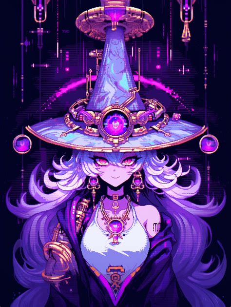 The Purple Witch By Tuwalg On Deviantart
