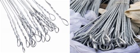Galvanized Bale Ties Wire Quick Link High Tensile Strength For Binding