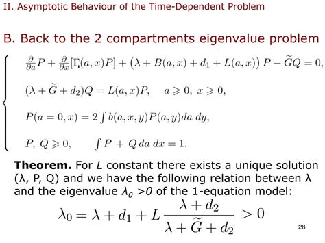 Ppt A Population Model Structured By Age And Molecular Content Of The