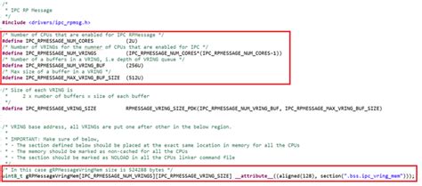 Processor Sdk Am62x Multicore Development Ipc Process Multiple Endpoints Reserved Memory