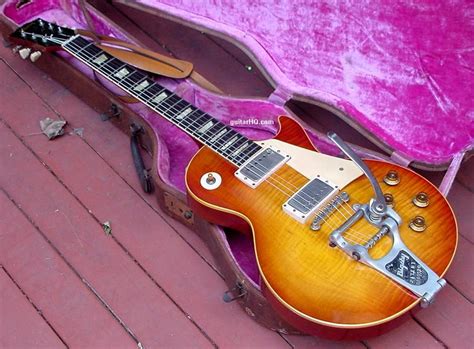 Gibson Les Paul Sunburst Standard Guitar Info 1958 1959 1960 Sun Burst