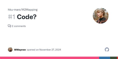 Code · Issue 1 · Hku Marsm2mapping · Github