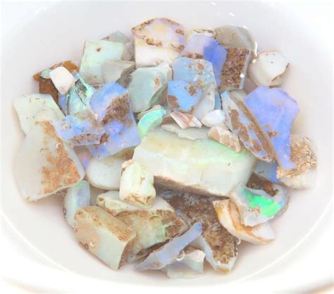 Parcel Of Rough Rubs Lapidary Cutting Solid Opal Potch Assorted 1797 Cts