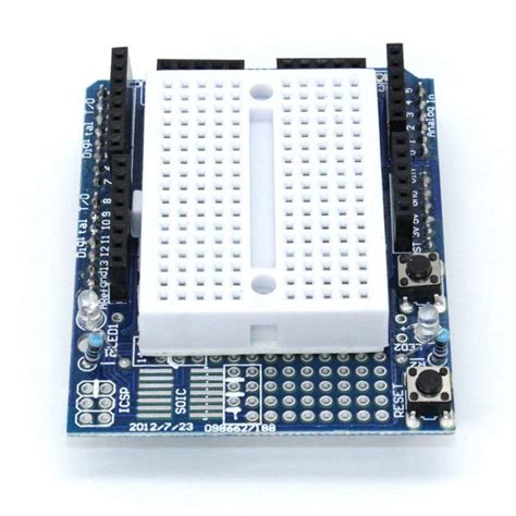 Arduino Uno Prototype Shield With Mini Breadboard Syb 170
