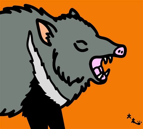 Collared Peccary By African Hyena On Deviantart