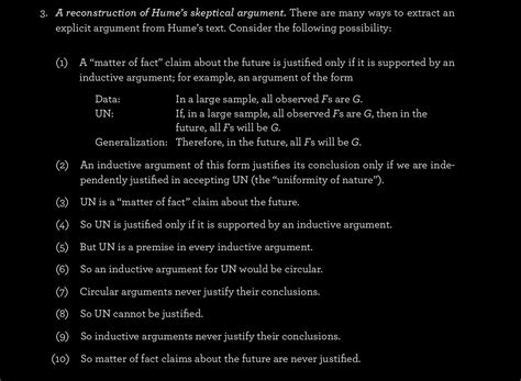 Epistemology Humes Induction Using Circularity Fallacy Philosophy