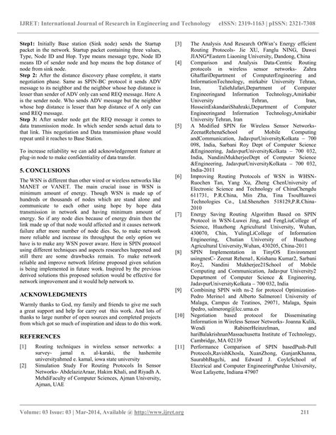 Survey On Sensor Protocol For Information Via Negotiation Spin