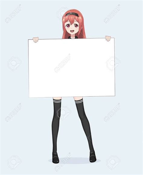 Anime Holding A Sign Memes Imgflip