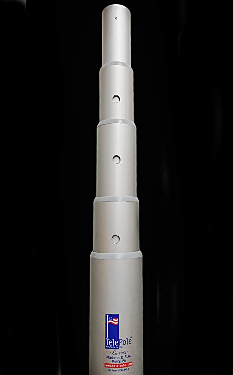 40 Telescoping Antenna Pole Compatible With Starlink Antennas Weather Stations And More