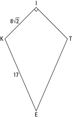 How To Calculate The Area Of A Kite Dummies