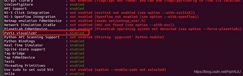 Ubuntu 安装脚本安装 Ns3 以及ns 329等版本的pyviz显示ns3 329 Csdn博客