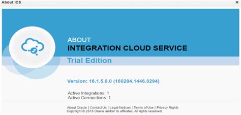 Oracle Integration Cloud Service Ics First Impression