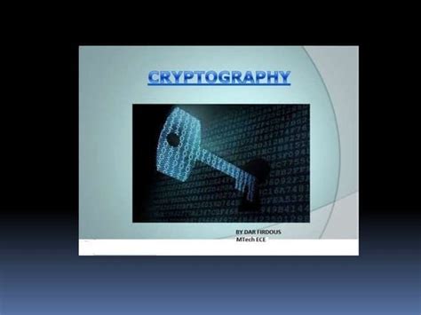Cryptographyppt