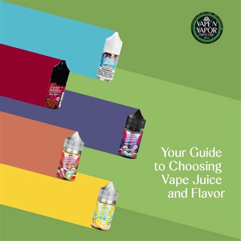 What You Need To Know About Vape Juice And Vape Flavors