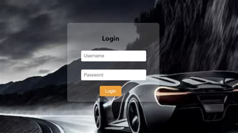 Create Glassmorphic Login Page Youtube