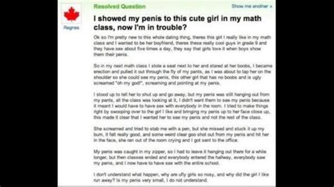 Funniest Thing I Ve Read In A While R Yahooanswers Know Your Meme