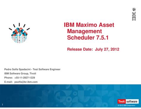 Maximo Scheduler 751 Workshop Pedro Solfa Sep 2012 Pdf
