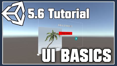 Unity Tutorial UI Basics YouTube