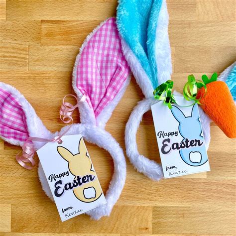 Easter Class Ts With Bunny Ear Headbands And Cute T Tags