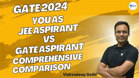 You As Jee Aspirant Vs Gate Aspirant Comprehensive Comparison