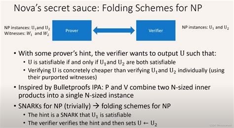 Nova Recursive Zero Knowledge Arguments From Folding Schemes学习笔记