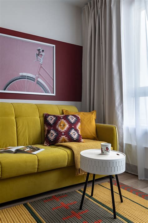 Перепланировка Яркая студия для сдачи в аренду в доме ЖК «Путилково