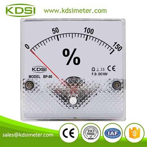 Industrial Universal Bp 80 Dc10v 150 Analog Dc Panel Motor Load Meter