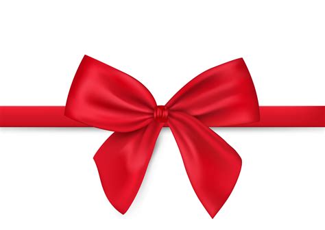 Red Ribbon And Bow 11835074 Png