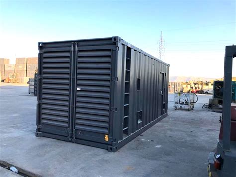 Generator Cummins Qst30g4 Diesel Generator Container Type 1000kva 5060hz 380 440 440 480v