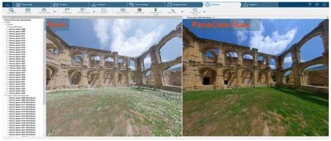 Panocam Scans In Scene Faro® Knowledge Base