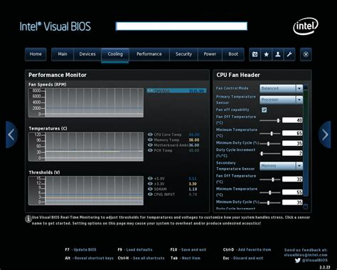 Cooling And Fan Controls In Intel® Nuc Products With Visual Bios