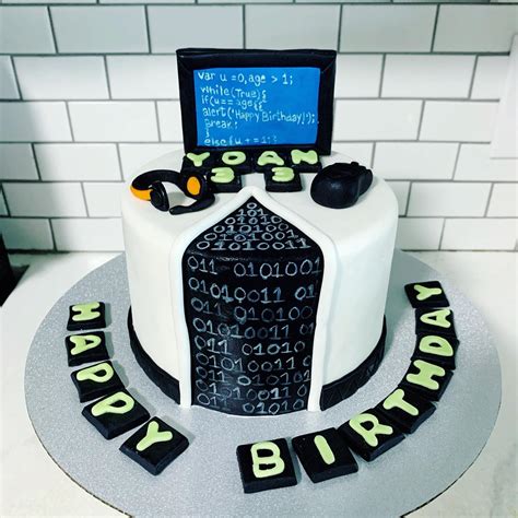 Computer Programmer Birthday Cake Cyndis Baked Goods Facebook