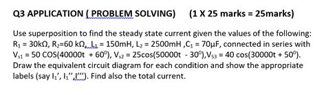 Solved Q APPLICATION PROBLEM SOLVING X Marks Chegg Com