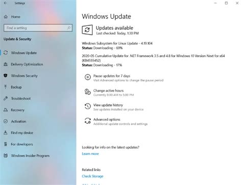 windows 10 tests wsl linux kernel updates malware guide