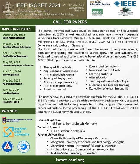 Ieee Education Society Edsoc On Linkedin Ieee Iscet24 Edsoc