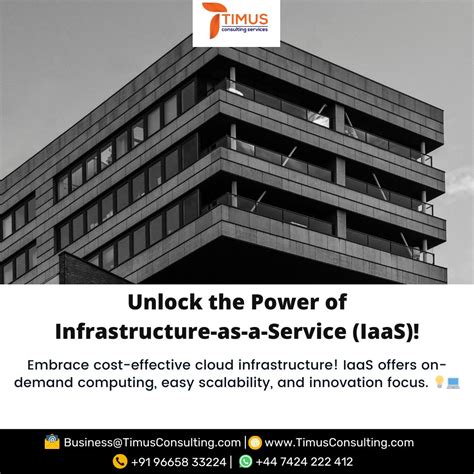 Timus Consulting Services On Linkedin Iaas Cloudcomputing Innovation