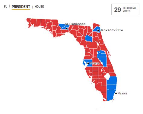 Florida Voting Trends Red Wave And A Heavy Voter Turnout Wfla